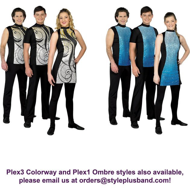 Short Sleeve Color to Black Plex Male Top PLEX2MS – StylePLUS Band